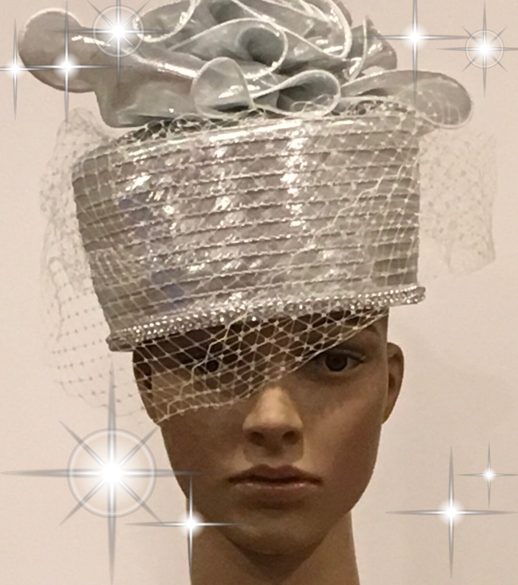 200-015 Gold Satin Pillbox Hat – Penelope's Fine Hats